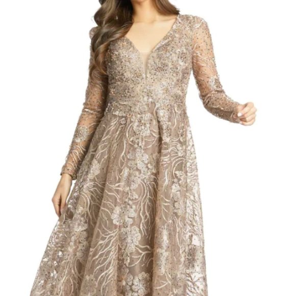 Mac Duggal | Dresses | Mac Duggal 2286 Authentic Dress Midi Length ...